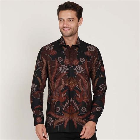 Jual Maginot Gala Batik Slim Fit Lengan Panjang Shopee Indonesia