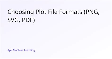 choosing plot file formats png svg pdf