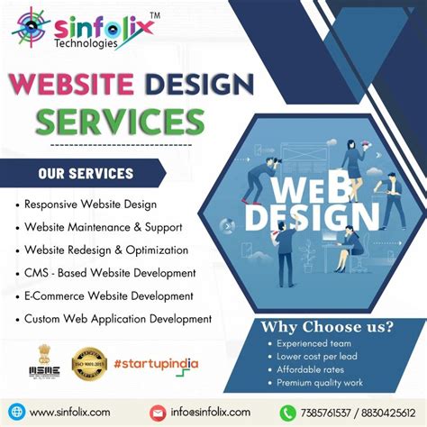 Sinfolix Technologies On Linkedin Websitedesign