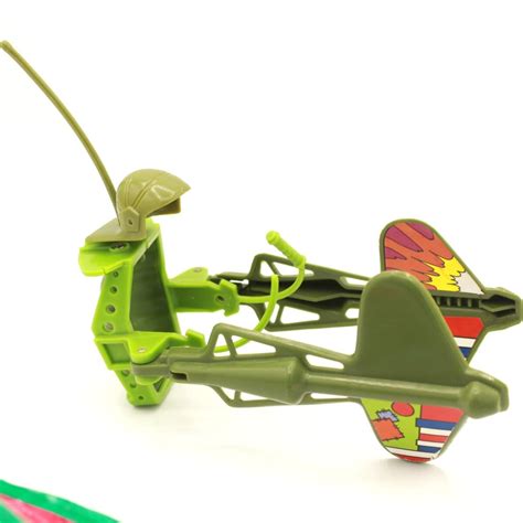 Tmnt Turtle Trooper Parachute Playmates 1988 Broken Handlebar The Bog Toys