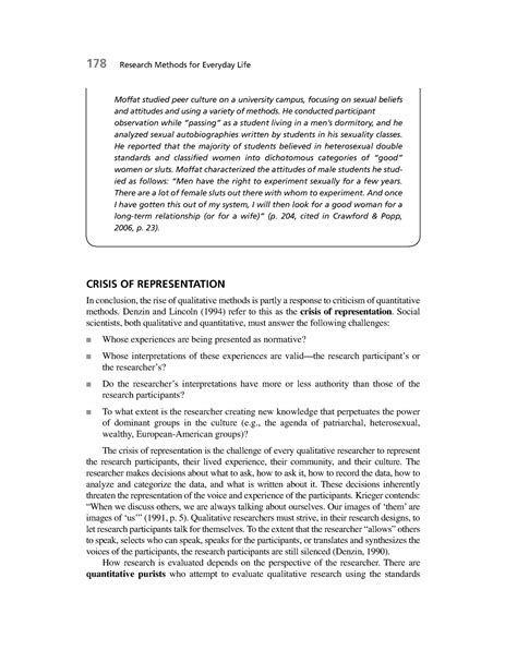 Research Methods For Everyday Life Blending Qualitative And Quantitative Approaches Research