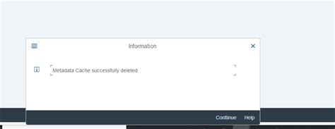 Invalidate Metadata Cache For OData Services ERP Q A