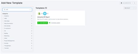 ECommerce KPI Dashboard Keboola User Documentation