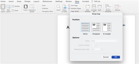 How To Make A Drop Cap In Microsoft Word Proofed S Writing Tips