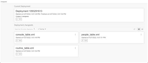 About The Liquibase User Interface
