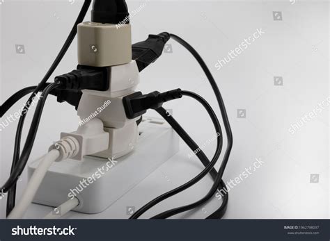 Multiple Power Socket Connected Plugs Multi Stock Photo Shutterstock