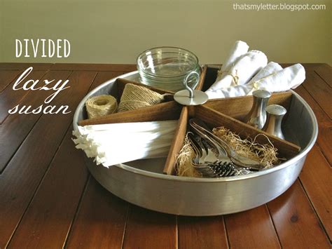 DIY Divided Lazy Susan Jaime Costiglio