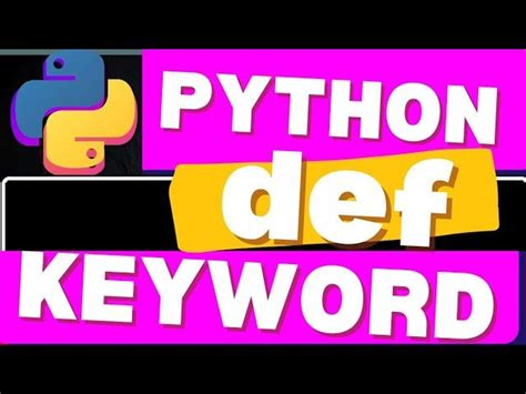 Meera Menon On Linkedin How To Use Def Keyword In Python Python