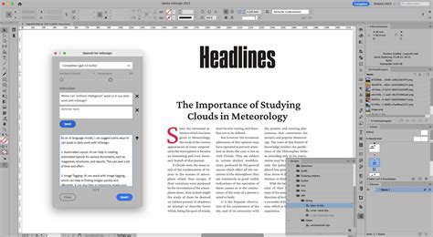 GitHub RolandDreger Indesign Openai Experimental UXP Dialog To