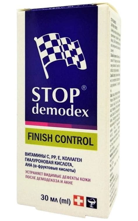 Stop Demodex Żel do Twarzy Finish Control - 30ml, Biosfera - Skład ...