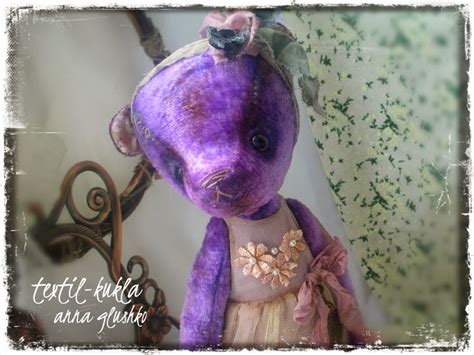 Плюшевые истории Textil Kukla Anna Glushko Адель Novelty Christmas