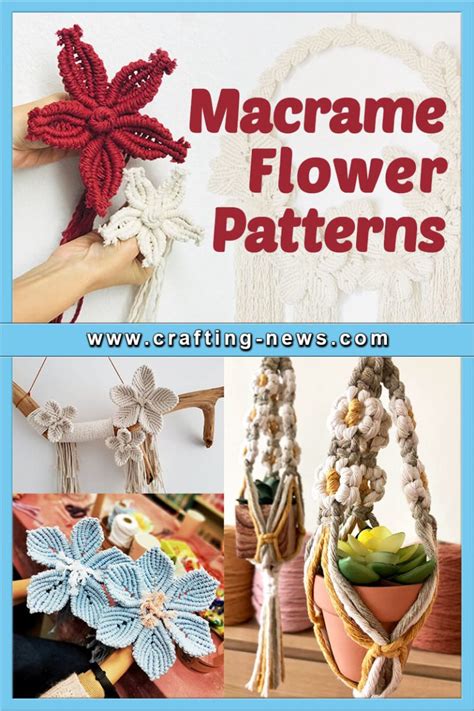 31 Macrame Flower Patterns Crafting News
