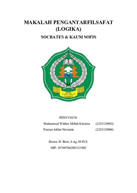 Doc Socrates Dan Kaum Sofis