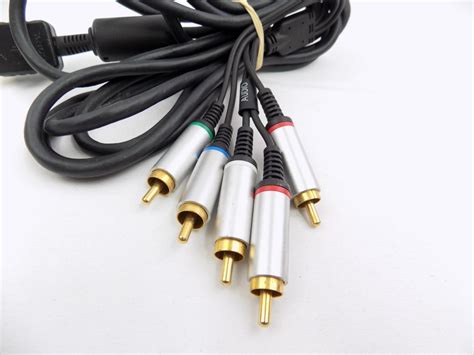 Like New Genuine Playstation 2 Ps2 Oem Av Hd Cable Starboard Games