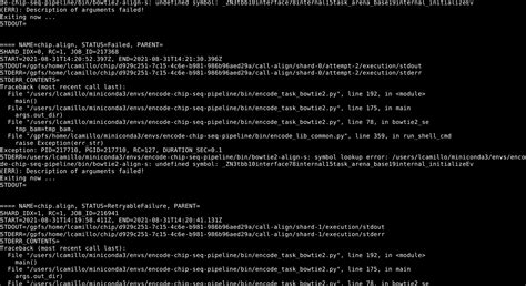 Example Json Not Working · Issue 235 · Encode Dccchip Seq Pipeline2