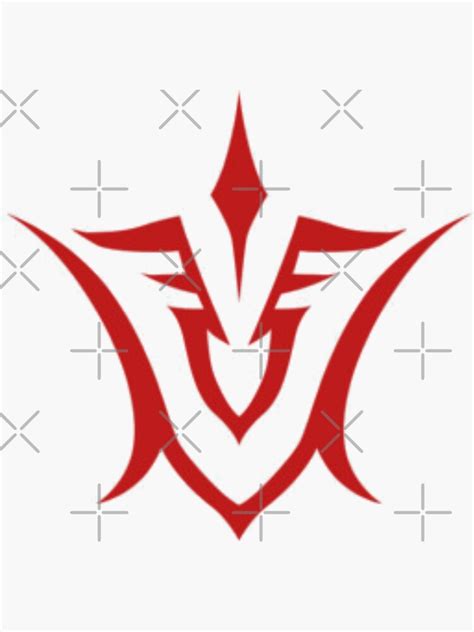 Fate Zero Logo Command Seal Shirou Sticker By Symbolized Redbubble