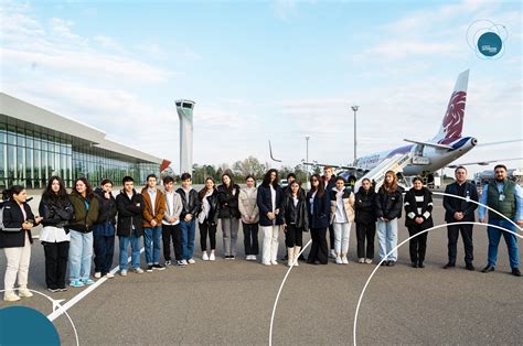 ქუთაისის საერთაშორისო აეროპორტმა სამოქალაქო ავიაციის საერთაშორისო დღესთან დაკავშირებით სკოლის