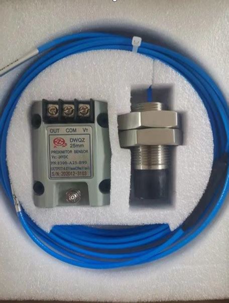 Dwqz 25mm Rotational Speed Sensor Inductive Eddy Current Sensor Type