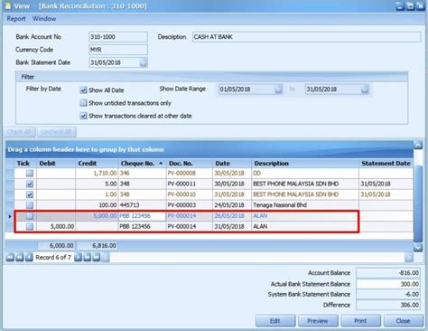 Autocount Accounting Transaction Show Twice In Bank Datatree Solutions