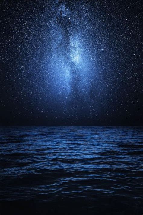 Ocean Night Stars