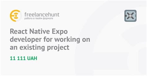 React Native Expo Developer For Working On An Existing Project