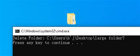 How To Delete Large Folders Faster On Windows 10 11