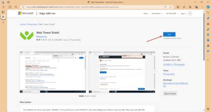 Web Threat Shield For Microsoft Edge How To Install Or Remove It