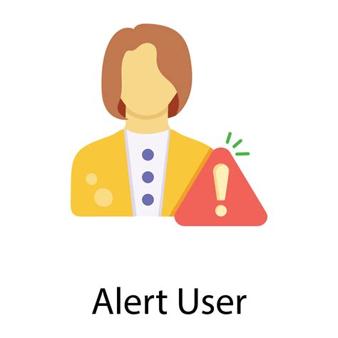 Trendy Alert User 19481186 Vector Art At Vecteezy