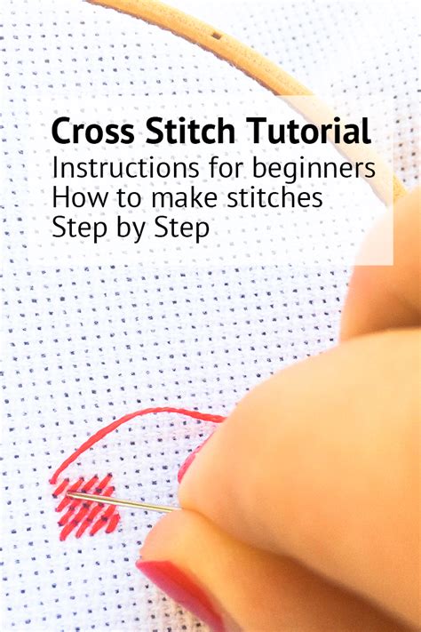 Cross Stitch Tutorial For Beginners