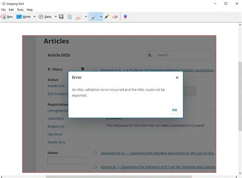 Doi Error In New Version Software Support Pkp Community Forum