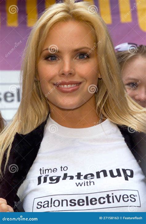 Gena Lee Nolin Editorial Stock Photo Image Of Selectives
