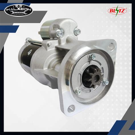 Isuzu 4jh1 4jj1 Dmax Starter Assembly 12v 23kw 9 Teeth Blitz