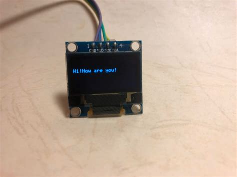 arduino筆記 30 ：nodemcu 與 oled 顯示器