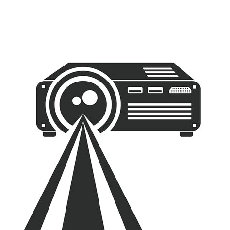 Premium Vector Projector Icon Vector Illustration Design