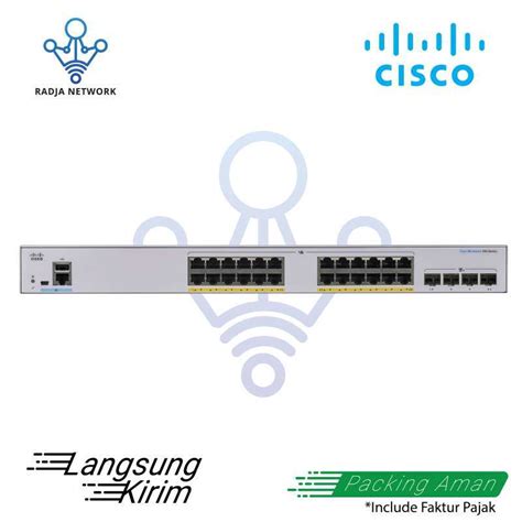 jual cisco business 350 series managed switch cbs350 24t 4g eu