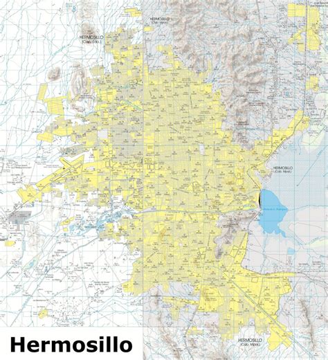 Plano De Hermosillo Galería De Mapas