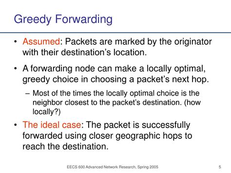 Ppt Gpsr Greedy Perimeter Stateless Routing For Wireless Networks