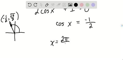 SOLVED Solving A Trigonometric Equation In Exercises 11 24 Solve The Equation Cosx 1 Cosx