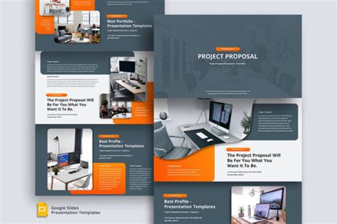 Project Proposal Google Slides Template Graphic By Alonkelakon Creative Fabrica