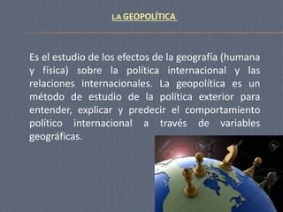 Geopolitica Pptx