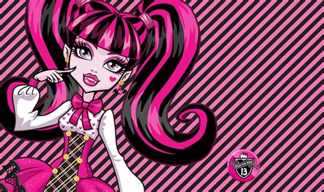 Download Draculaura Monster High Animated Character Wallpaper