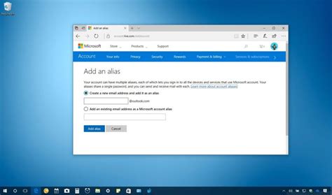 how to add a new alias on pureinfotech
