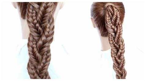 آموزش بافت مو دم اسبی ترکیبی