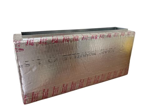 Ez Plenum Ezlp12x4 Assembled Fiberglass Linear Plenum Box Fits 12 Inc