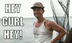 Tom Hanks Of Forrest Gump Waving Hey  1000×500 Wave