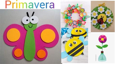 Manualidades De Primavera Para Niños En Edad Preescolar