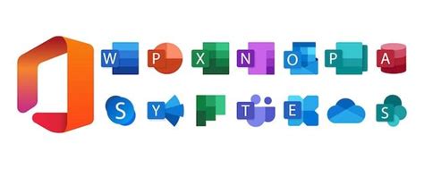 Microsoft Office 365 Excel Powerpoint Publisher Sway Outlook Publisher Vector