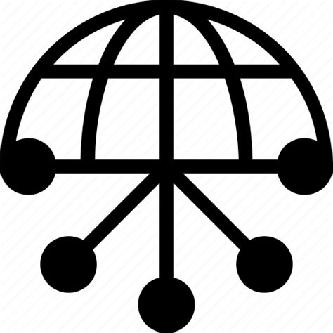 Globe Hierarchy Network Sitemap Workflow Icon Download On Iconfinder