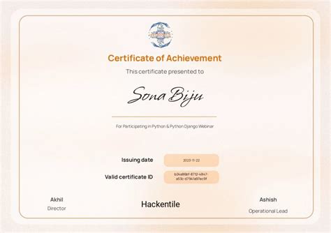 Sona Biju On Linkedin Successfully Completed Python And Django Webinar