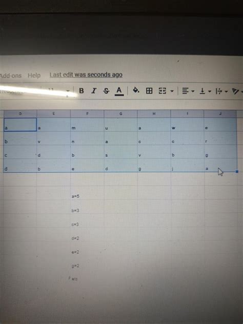 Compare 7 Columns In A Sheet For Common Data And Extract All The Data